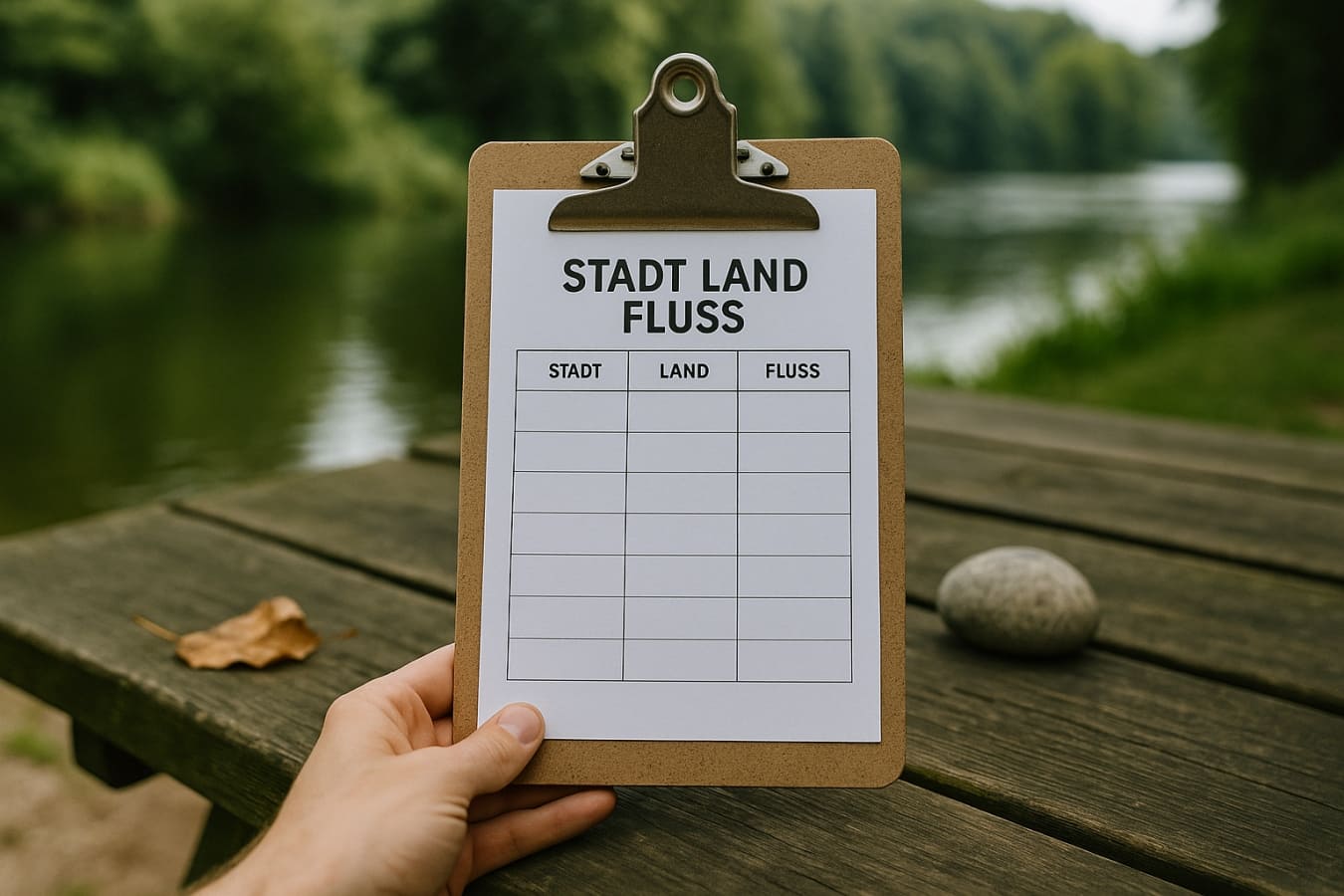 Stadt Land Fluss Downloads – Spielbögen, Regeln & Kategorien