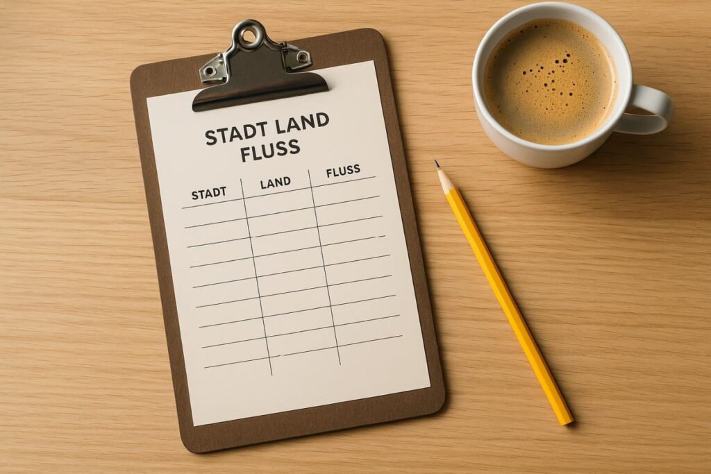 Stadt Land Fluss Komplettlösungen – Antworten von A bis Z